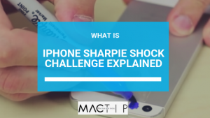 What is the iPhone Sharpie Shock Challenge? Explained – MacTip